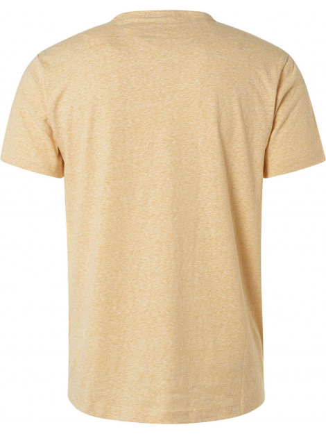 No Excess T-shirt crewneck nxs logo print mel mustard
